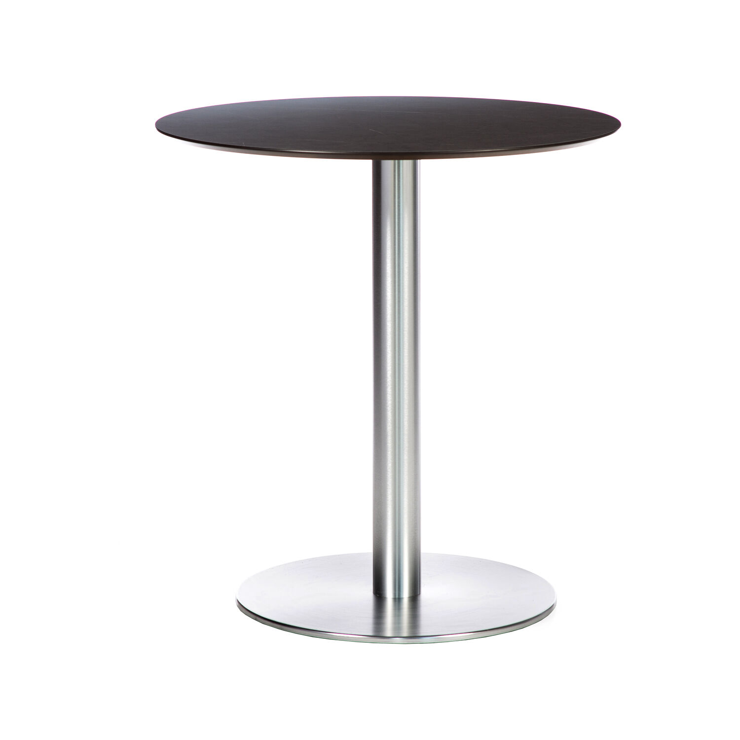 Disc Base Table Chrome