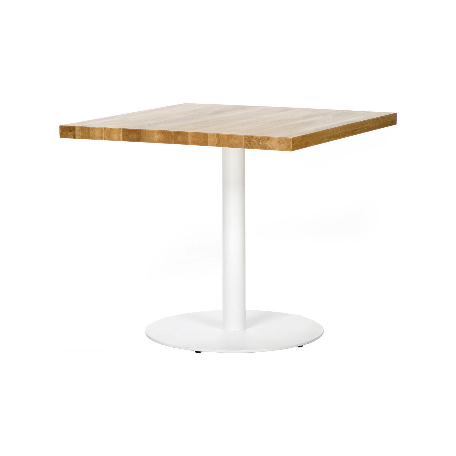 Disc Base Table White