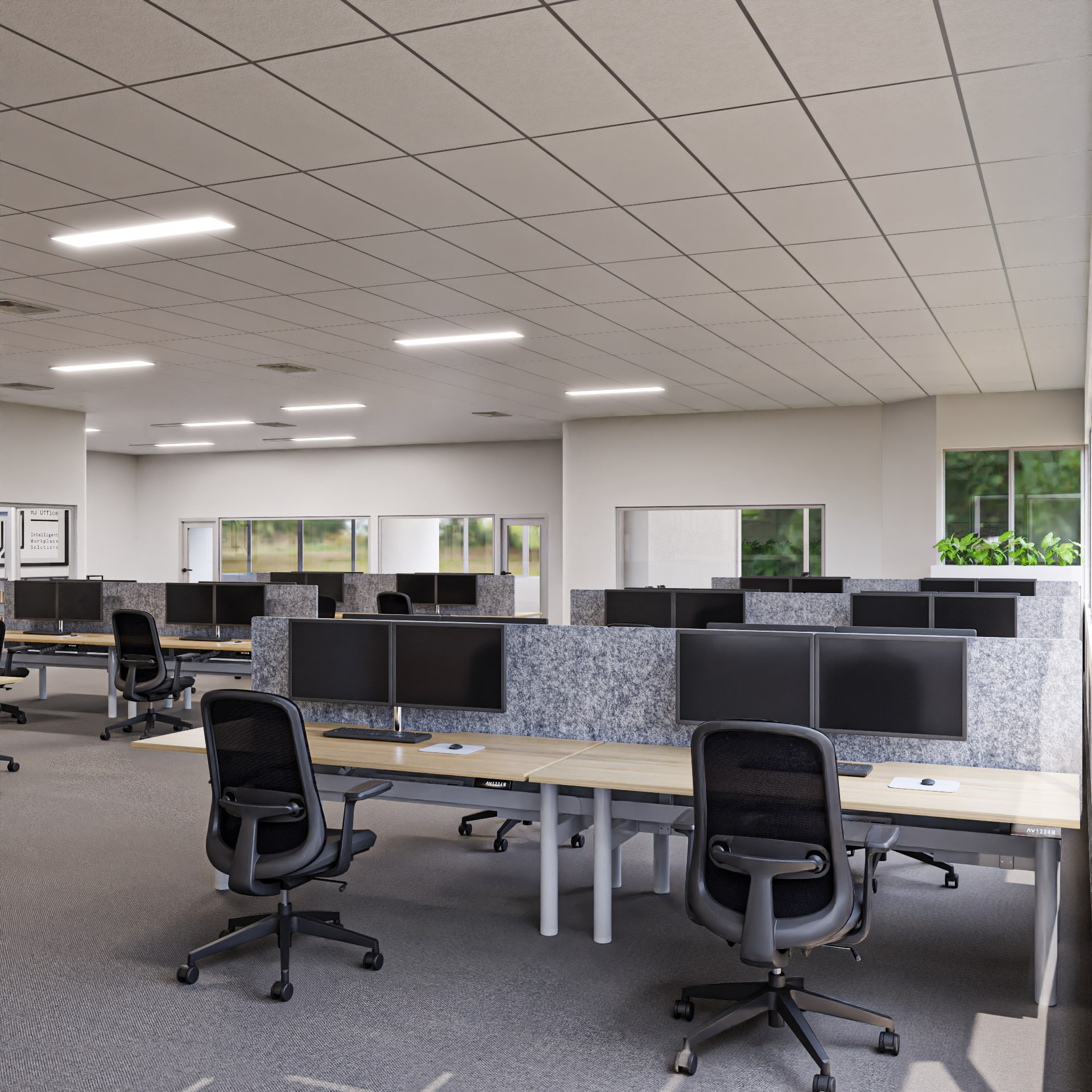 Volt sit to stand electric workstation